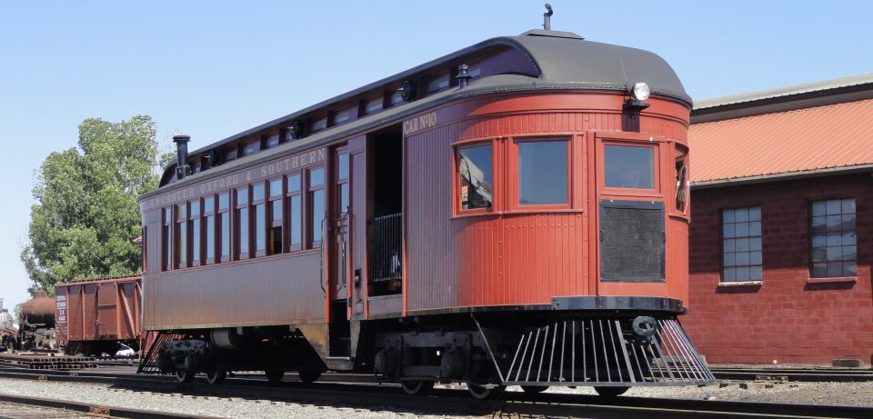 L.O. & S. Self-Propelled Motor Car | Strasburg Rail Road