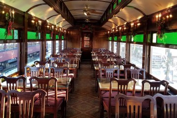 Dinner on the Rails by Café 1832 | Strasburg Rail Road